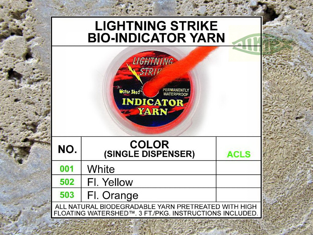 LIGHTING STRIKE BIO INDICATOR YARN