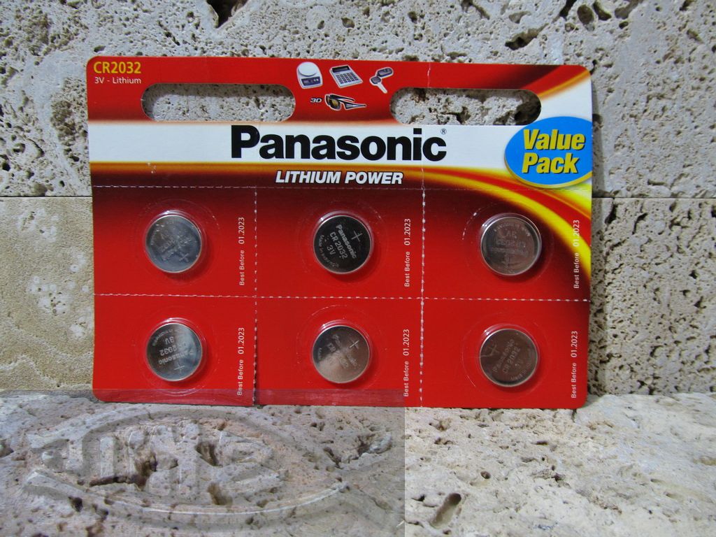 Panasonic Lithium Power 3V CR 2032