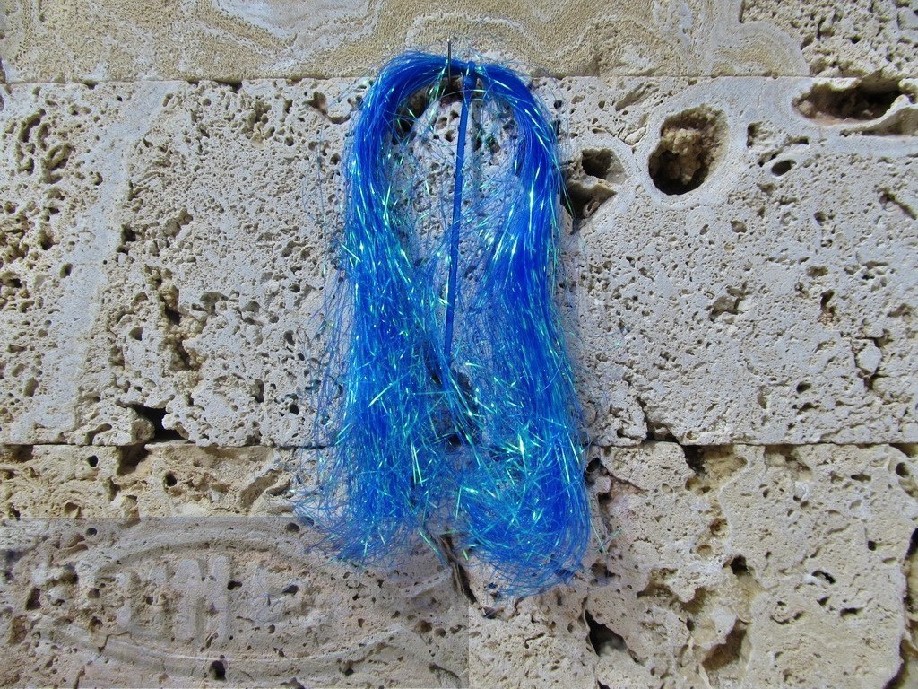 PEARL DYED TTINSEL IN HANKS