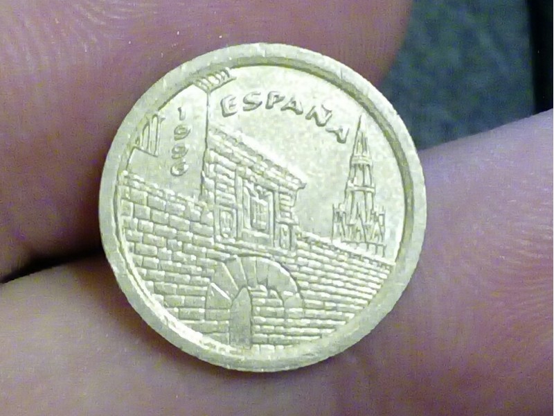 Spanija, 5 pezeta 1996