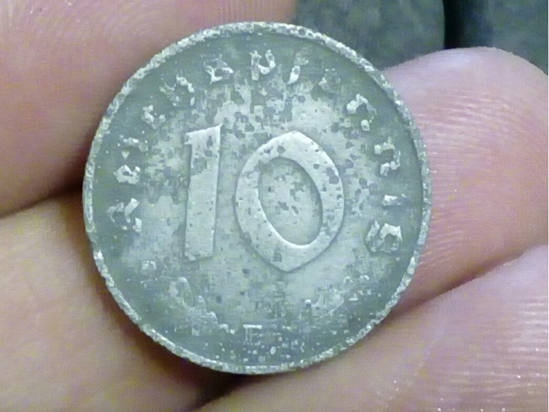 Nemacka, 10 pfennig 1941 E