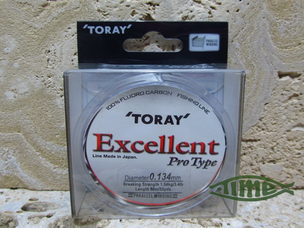 Toray Excellent Pro Type 100% Fluoro Carbon / 50m / 0.134mm