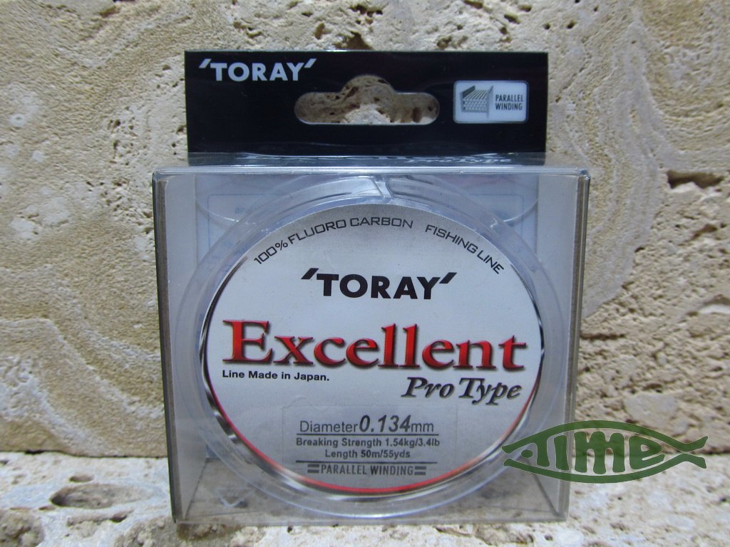 TORAY EXCELLENT PRO TYPE 100% FLUORO CARBON / 50M / 0.134MM