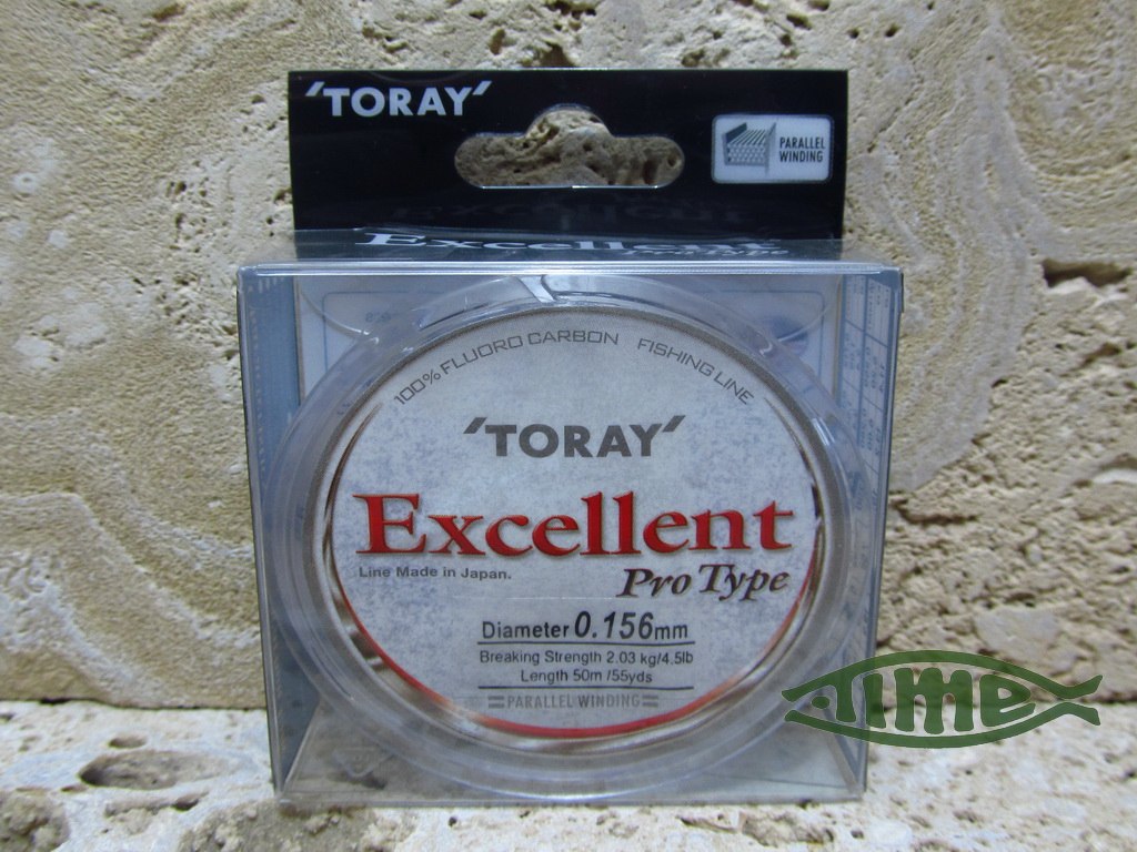 Toray Excellent Pro Type 100% Fluoro Carbon / 50m / 0.156mm