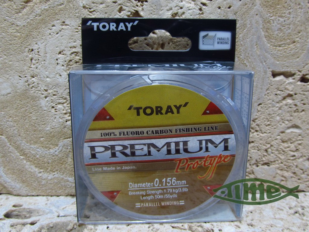 Toray Premium 100% Fluoro Carbon / 50m / 0.156mm