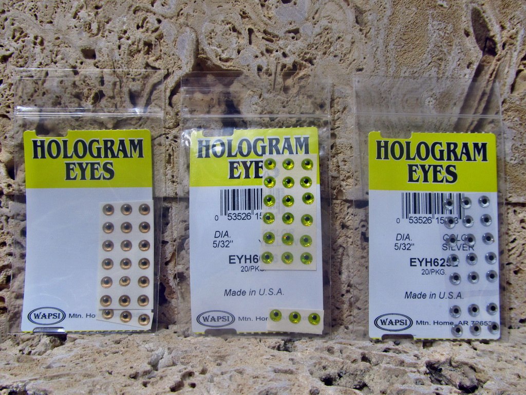 Wapsi Hologram Eyes 5/32'' 4mm