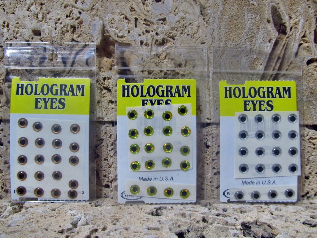 WAPSI HOLOGRAM EYES 7/32'' 5.5MM