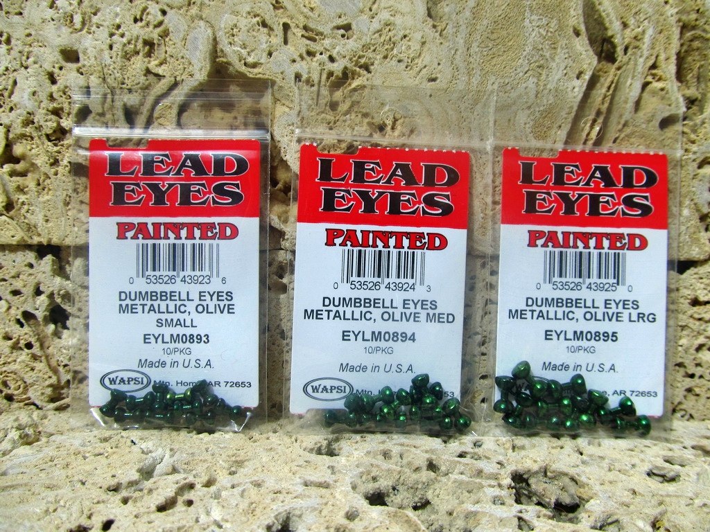 Wapsi Lead Eyes Painted Metallic