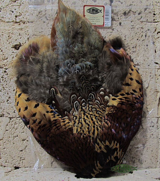 Wapsi Ringneck Pheasant Skin Natural Cock