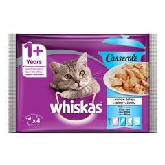 WHISKAS MULTIPACK Sos izbor ribe 4x85gr