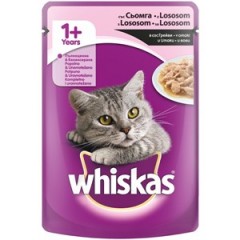 WHISKAS Sos Losos 85gr