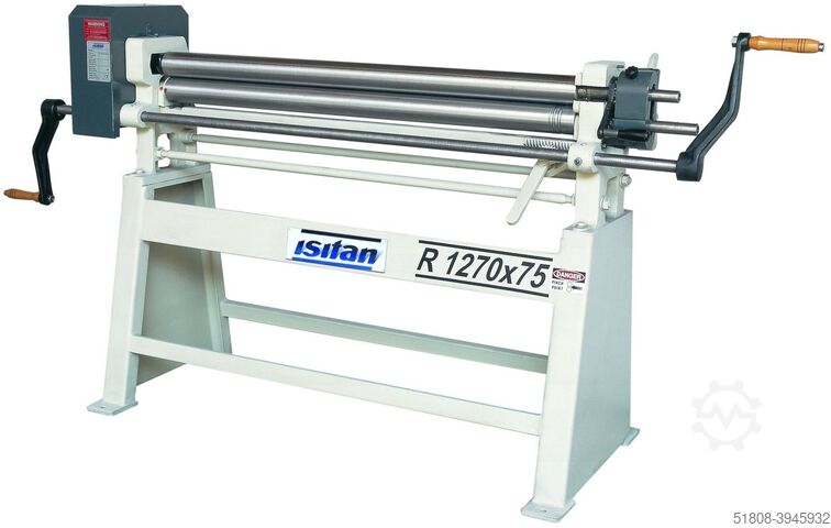 3- roll sheet rolling machine with manual drive
SAHINLER Blecheinrollmaschine Sahinler R 1050 x 56