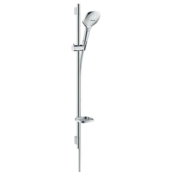 HansGrohe Klizna šipka set Raindance Select E 120 3F 90cm tuš ručica bela 26621400