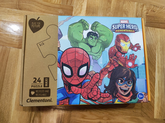 Marvel superhero - Clementoni puzzle