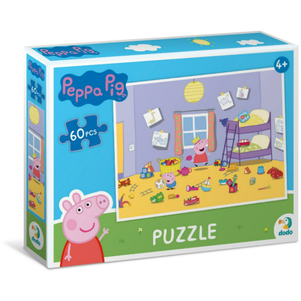 Dodo puzzle Peppa prase, dečija soba 60 komada