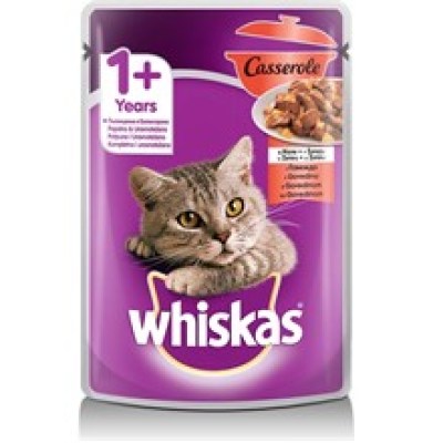 WHISKAS Casserole govedina 85g