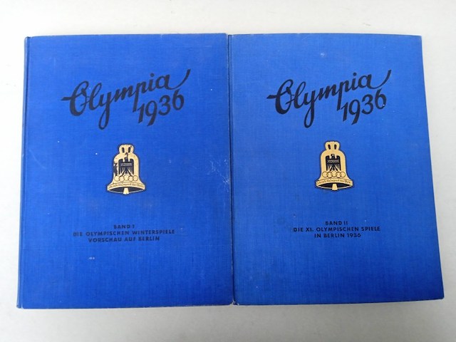 Sammelalbum Olympia 1936 Band 1 i 2 Komplet, Retko !!!