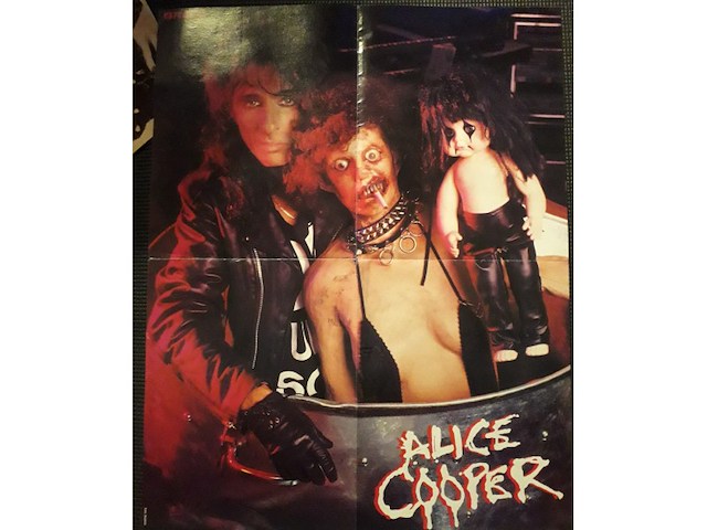 Alice Cooper / New Kids On The Block poster
