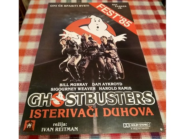 plakat ISTERIVAČI DUHOVA (Ghostbusters)