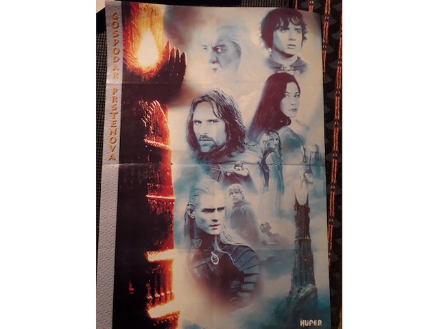 THE LORD OF THE RINGS poster