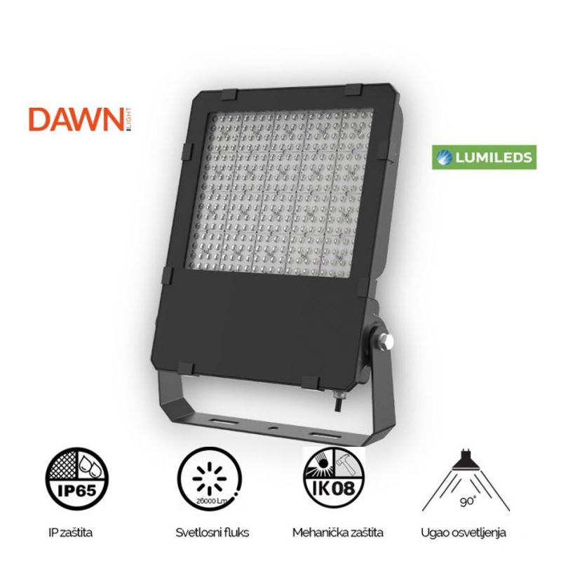 DAWN LED REFLEKTOR BR-FL200W-03Q 4000K 26000lm 90° IP65