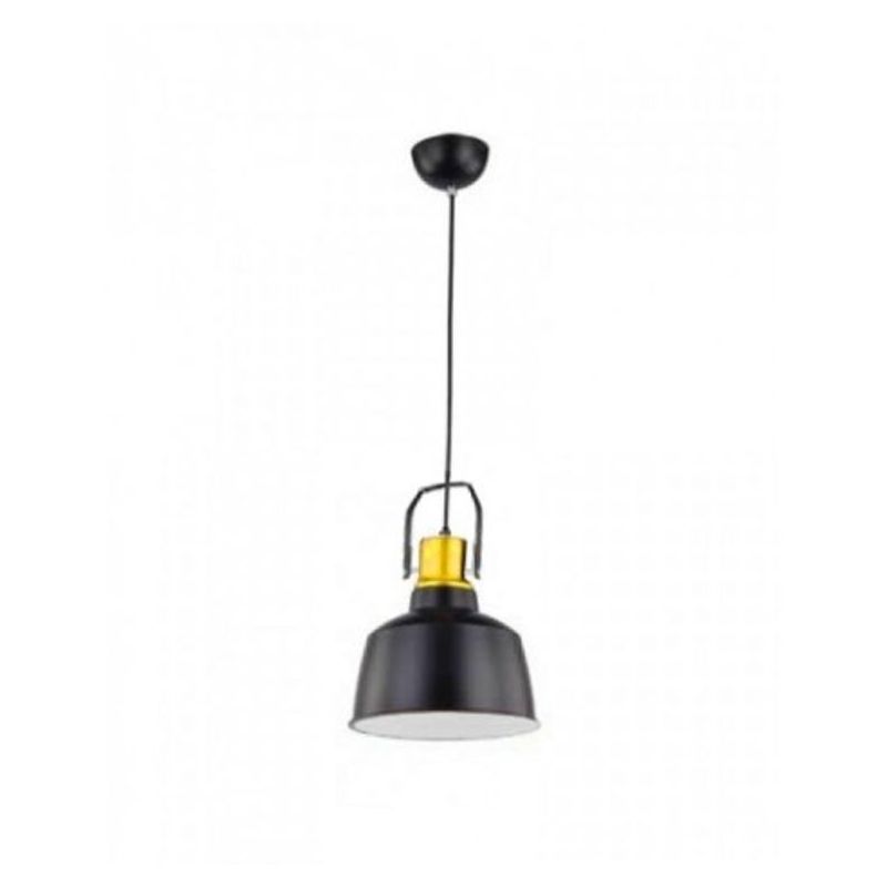 RUSTIK 103 VISILICA 1*E27 CRNA
