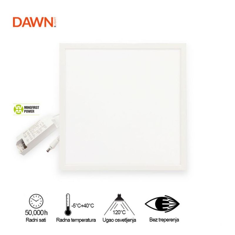 DAWN LED PANEL HN-PL6060 40W 4000K(4000lm)