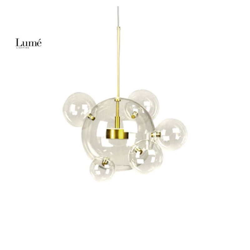 LUNA 197 LUSTER LED 14W 3000K ANTIQUE MESING