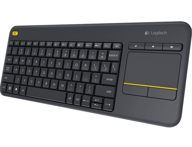 Logitech Bežična tastatura K400 Plus YU (Crna)ID EK000487395