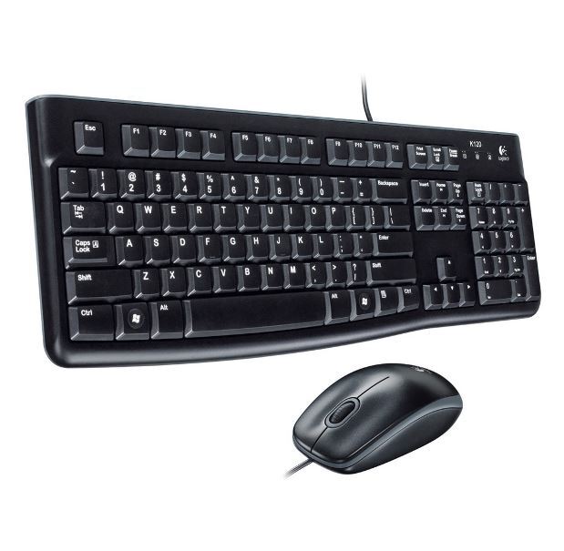 Logitech žična tastatura i miš MK120 Wired Desktop USID EK000487372