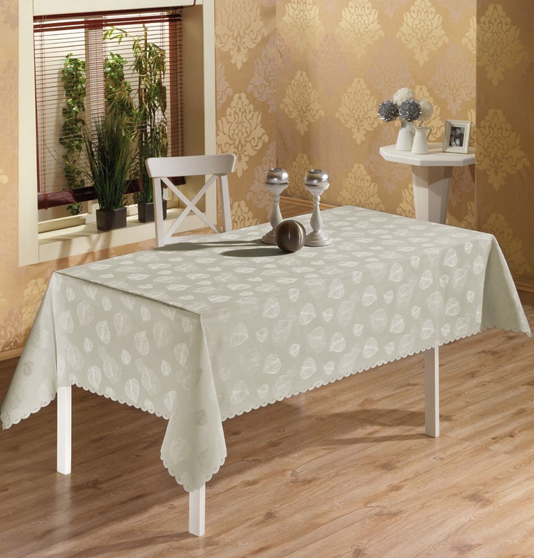 Stolnjak CLASSIC OVAL 160x220cm - Cream