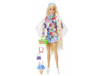 Barbie extra -cvetna sa ljubimcem ( 1100008740 )