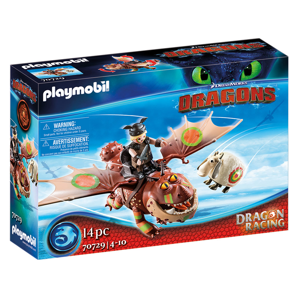 Playmobil Dragons Fishlegs i Meatlug