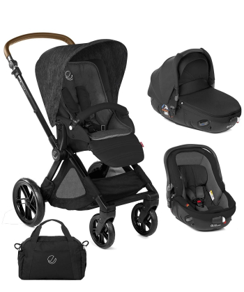 Jane Muum Matrix light 2 kolica za bebe 3 u 1 Cold Black New 5587 U06