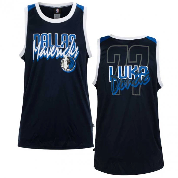 Luka Dončić 77 Dallas Mavericks Crew Neck Shooter Tank dres