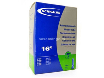 Schwalbe unutrašnja guma av3 ek 40mm 16" (u kutiji) ( 1010546/J14-10 )
