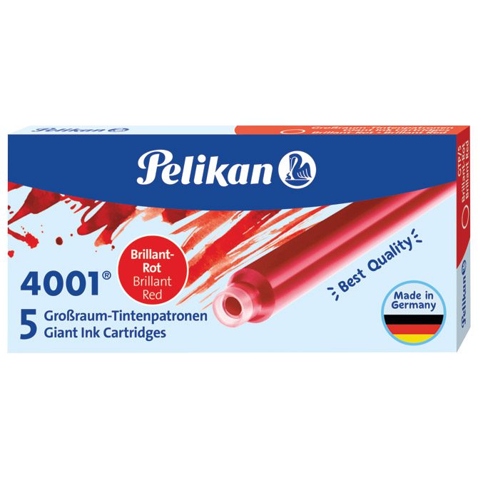 Patrone duge za nalivpero 4001 Pelikan 310623 Cr