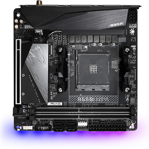 Gigabyte B550I AORUS PRO AX Matična ploča AM4 Mini ITX