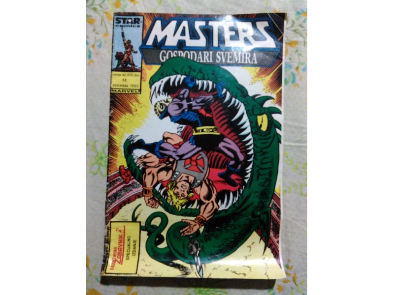 Masters of the universe broj 11