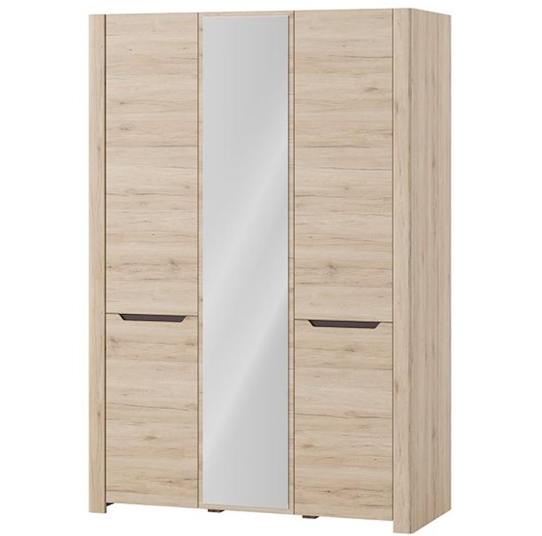 Desjo 06 ormar 3 vrata 140x58x207 cm natur (San Remo hrast)