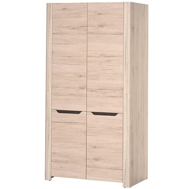 Desjo 05 ormar 2 vrata 98x58x193 cm natur (San Remo hrast)