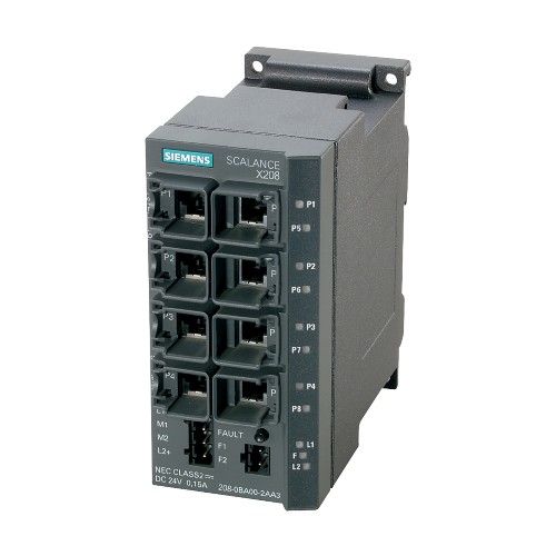 SCALANCE XC208 MANAGED SWITCH