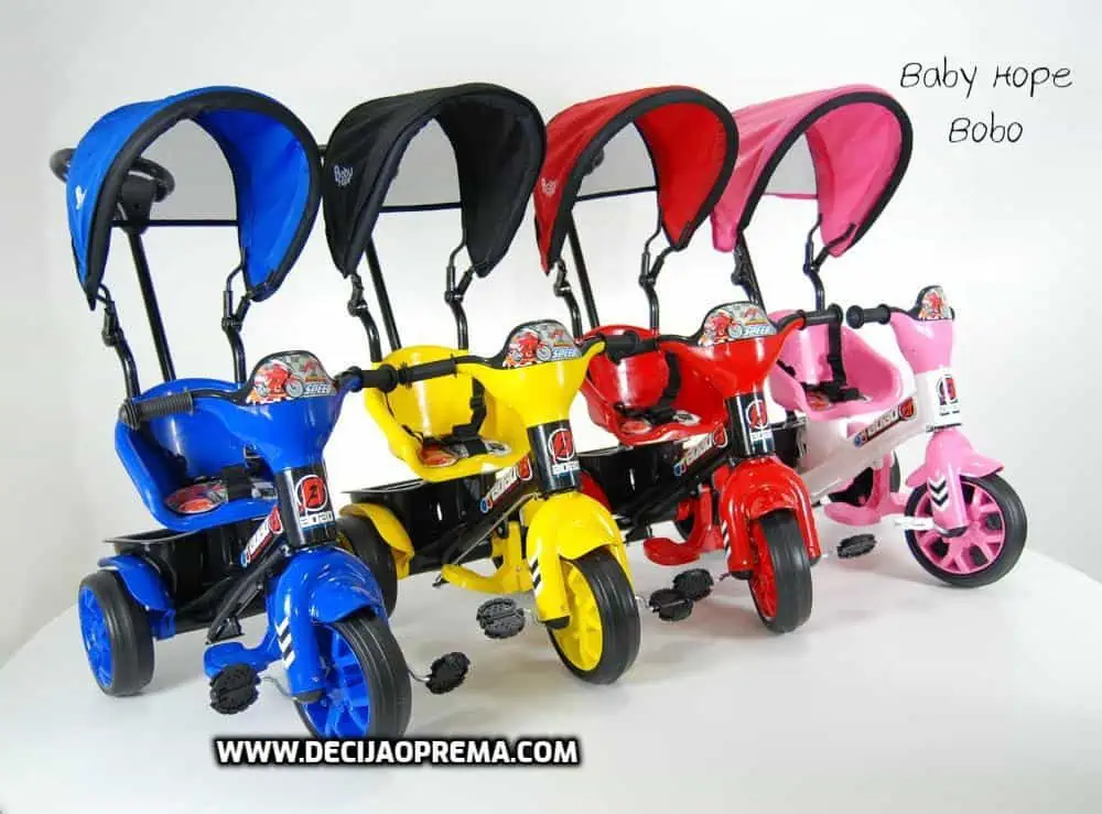 Tricikl Baby Hope Bobo Rozi za decu