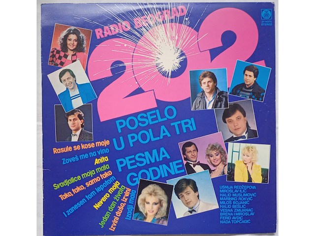 Various - Poselo u pola tri - pesma godine 202 (Neslusa