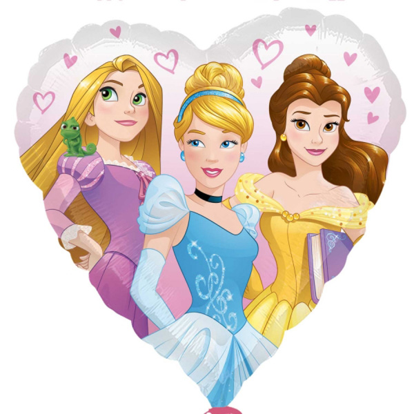 3426775
18″ Foil Multi Princess Heart