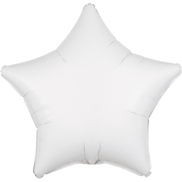 991409192
18″ Foil Metallic White Star