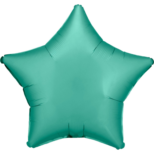 9914106
18″ Foil Silk Lustre Jade Green Star