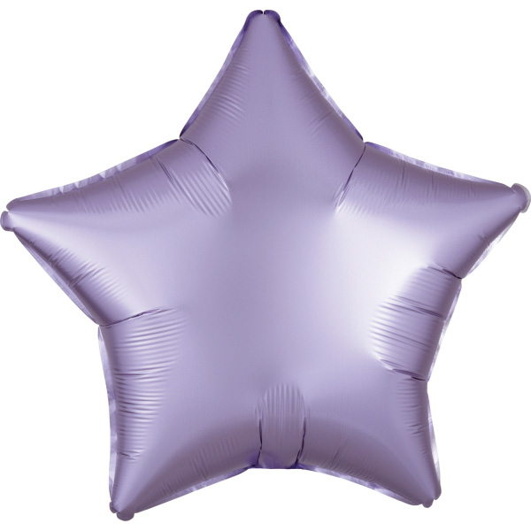 9914124
18″ Foil Silk Lustre Pastel Lilac Star