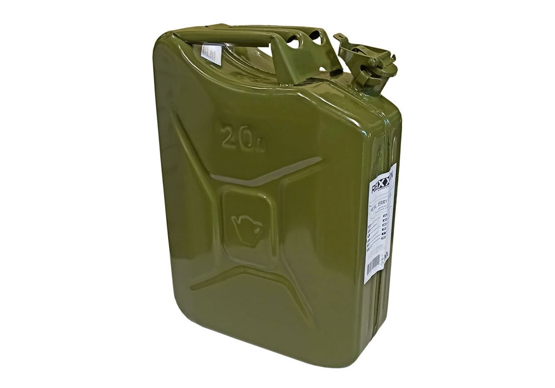 Kanister za gorivo metalni 20 L 510x360x480mm Rexxon 1-434710-EU 1510037