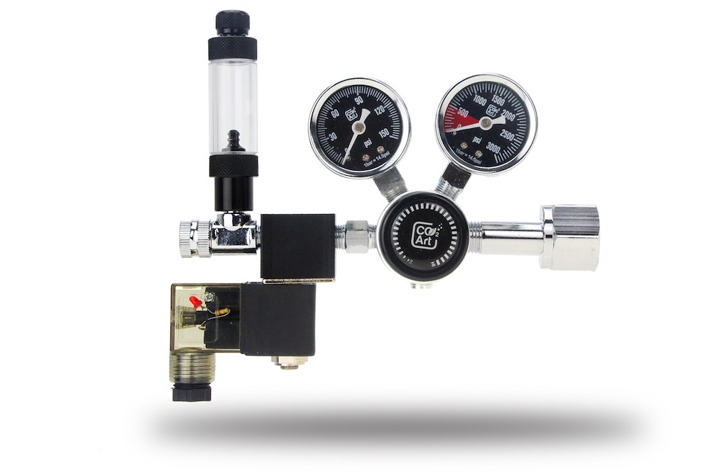 CO2 art regulator PRO-SE Series – W21.8×14